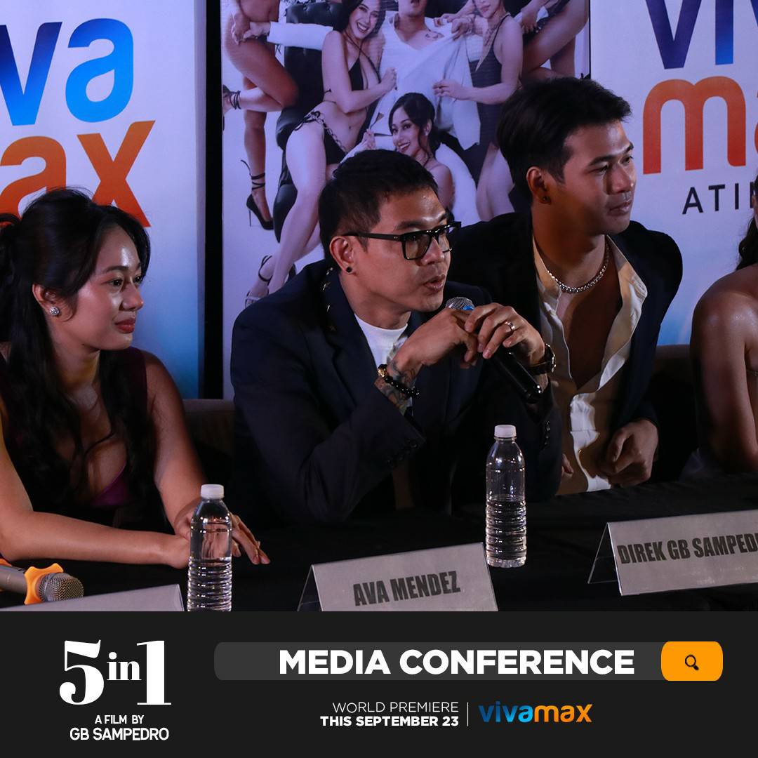 Vivamax on Twitter: "[HAPPENING NOW] The cast and Direk GB SAMPEDRO are in the Media Conference ...