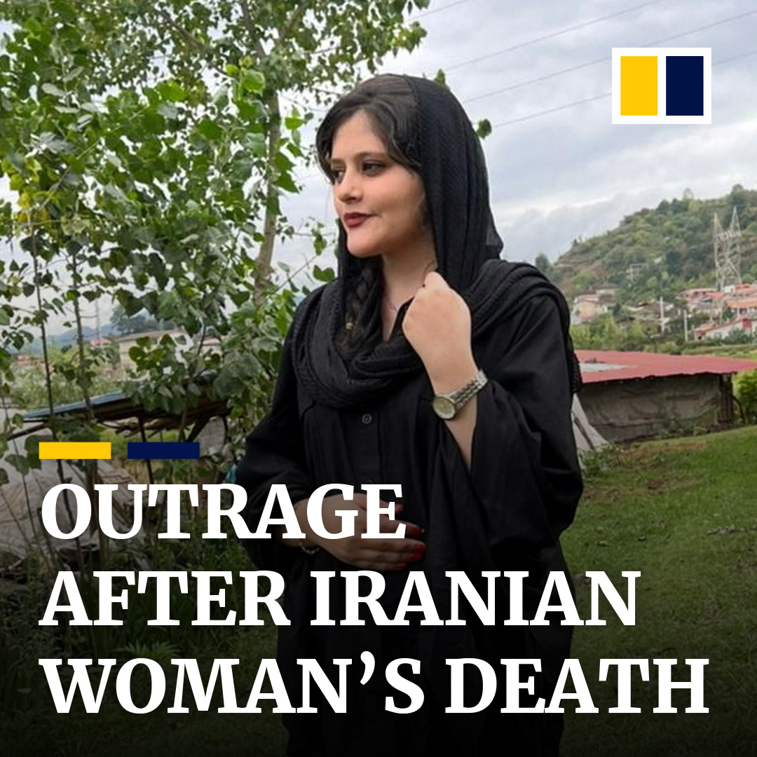 Iranian women tossed their hijab onto a fire during a demonstration in ...