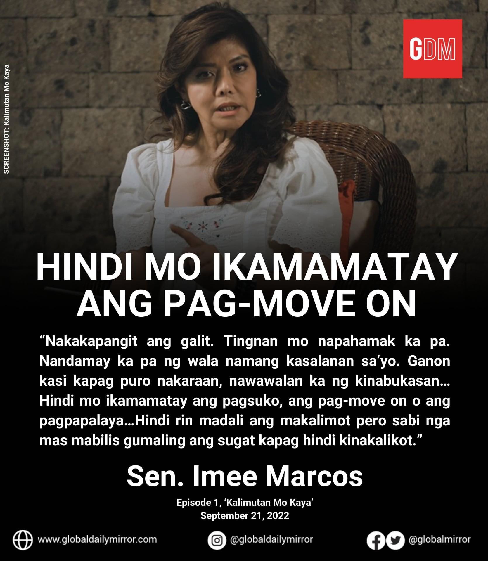 Raissa Robles on Twitter: "Kung totoo yan, Imee Marcos, sige nga. Sabihin mo sa mga kapamilya ni ...