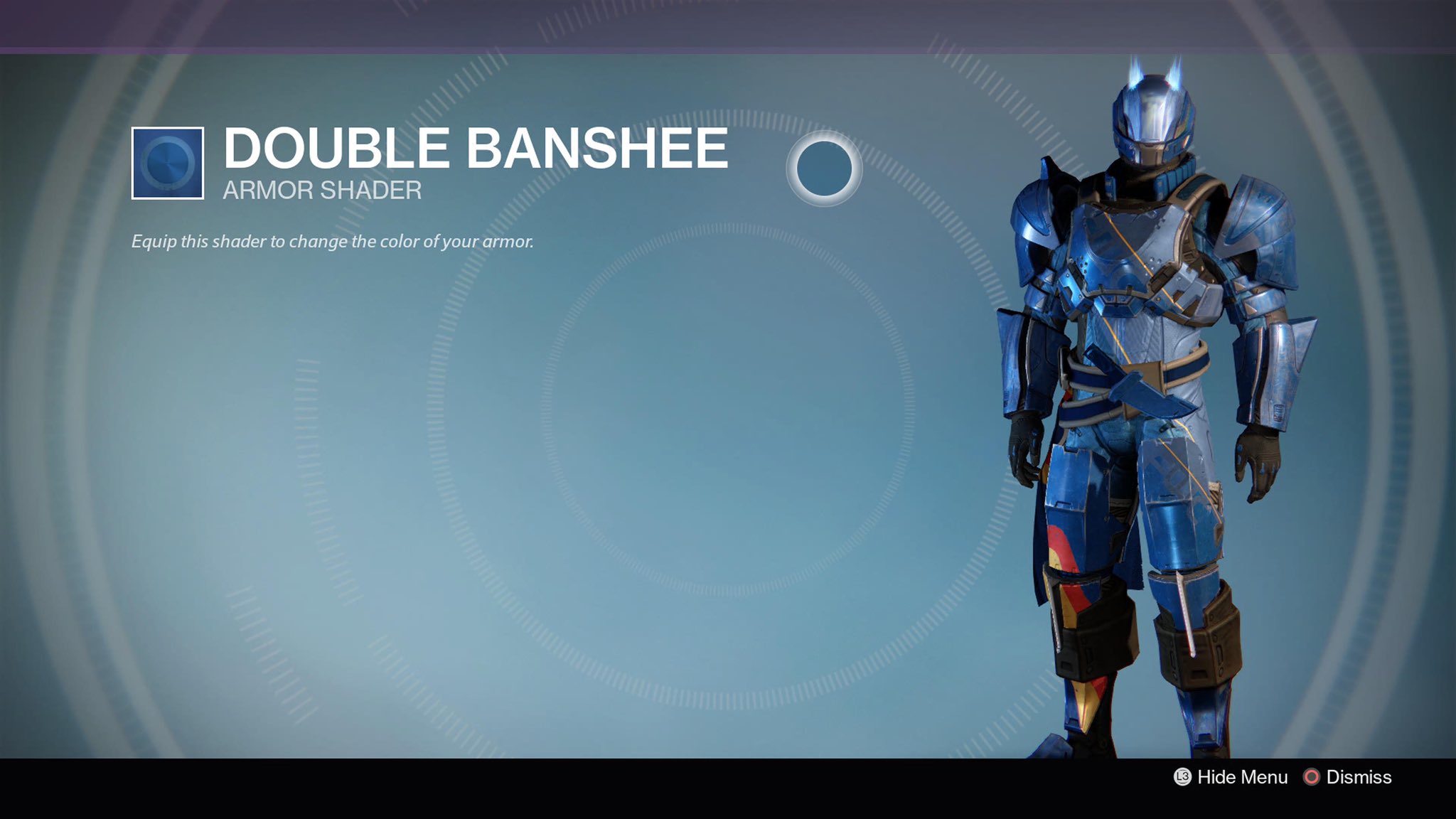 Banshee Double Shader Destiny Hunter