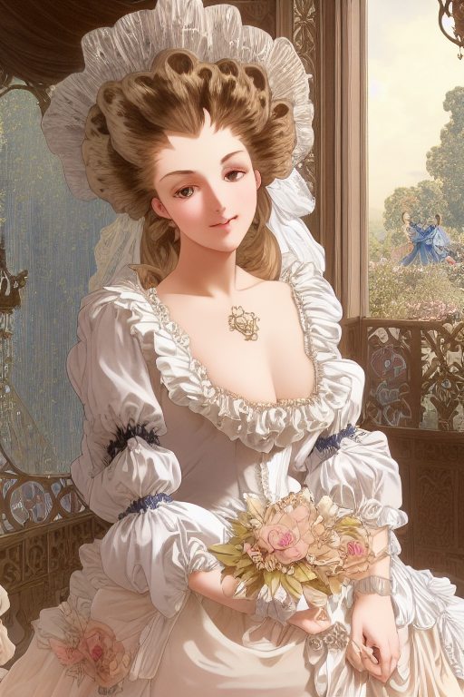 Muacca on Twitter: "#stablediffusion #trinart 呪文とシード値はaltに記載。 マリー・アントワネット呪文、そのあまりの影響の強さにかつては敗北を ...