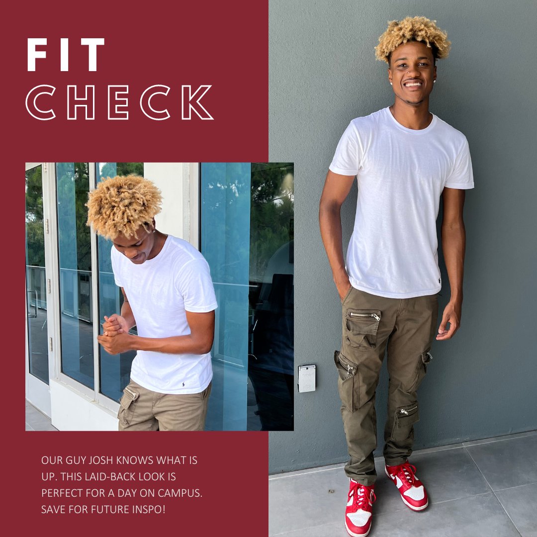 STU Fashion Merchandising on Twitter: "another fit check ☑️ with another great student 🤩 this ...