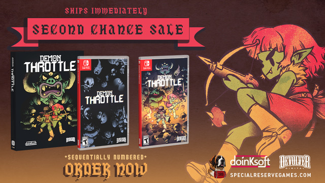 Devolver Digital on Twitter: "The Demon Throttle ‘Second Chance Sale’ is live on ...