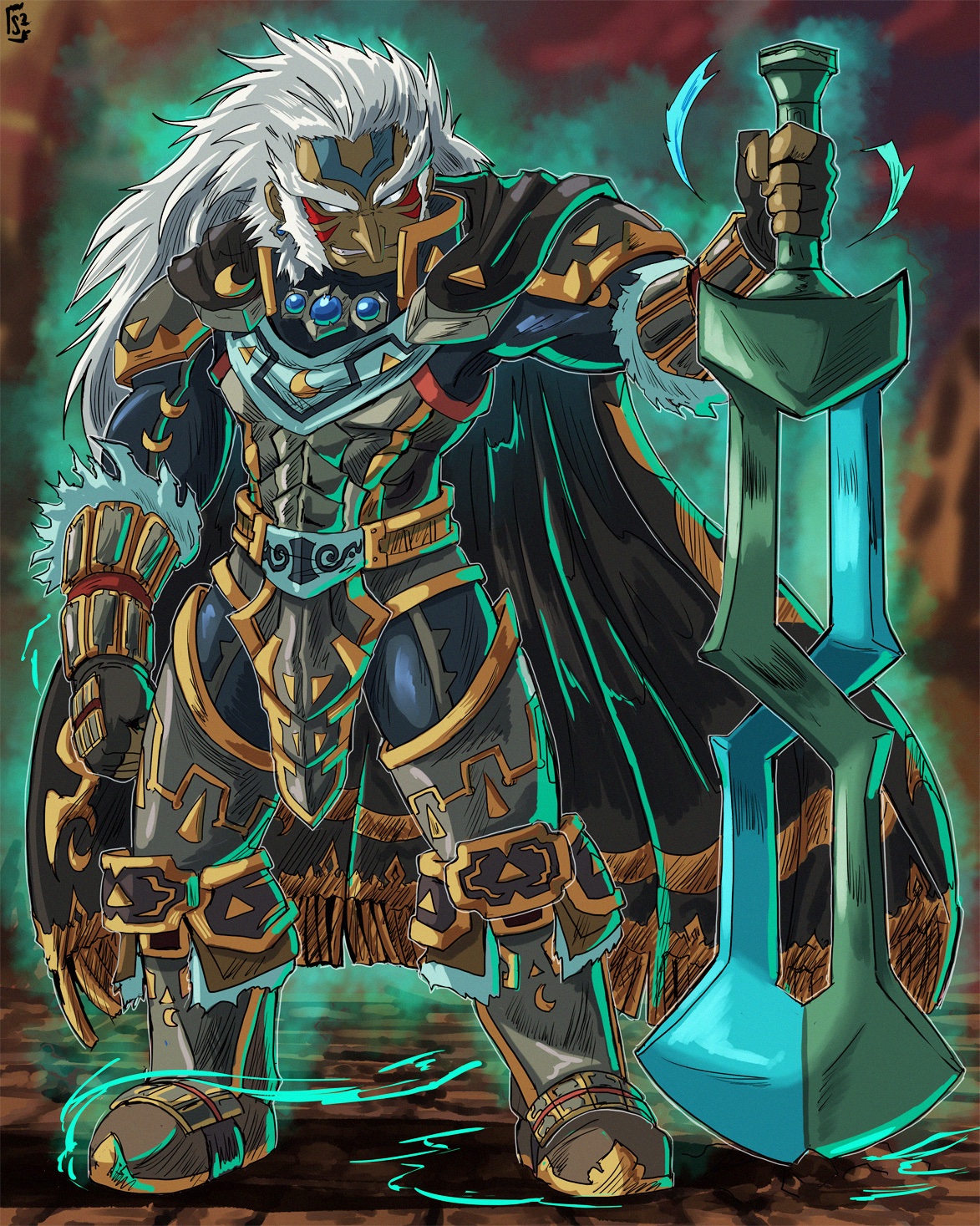 Fierce Deity Link Vs Ganondorf