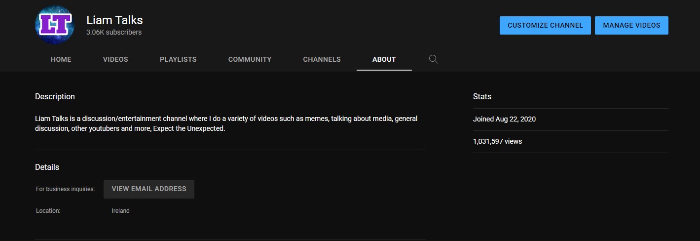 Liam Talks on Twitter: "HOLY SHIT WE DID IT! 1 MILLION FUCKING VIEWS! https://t.co/QhePW6O5HM ...
