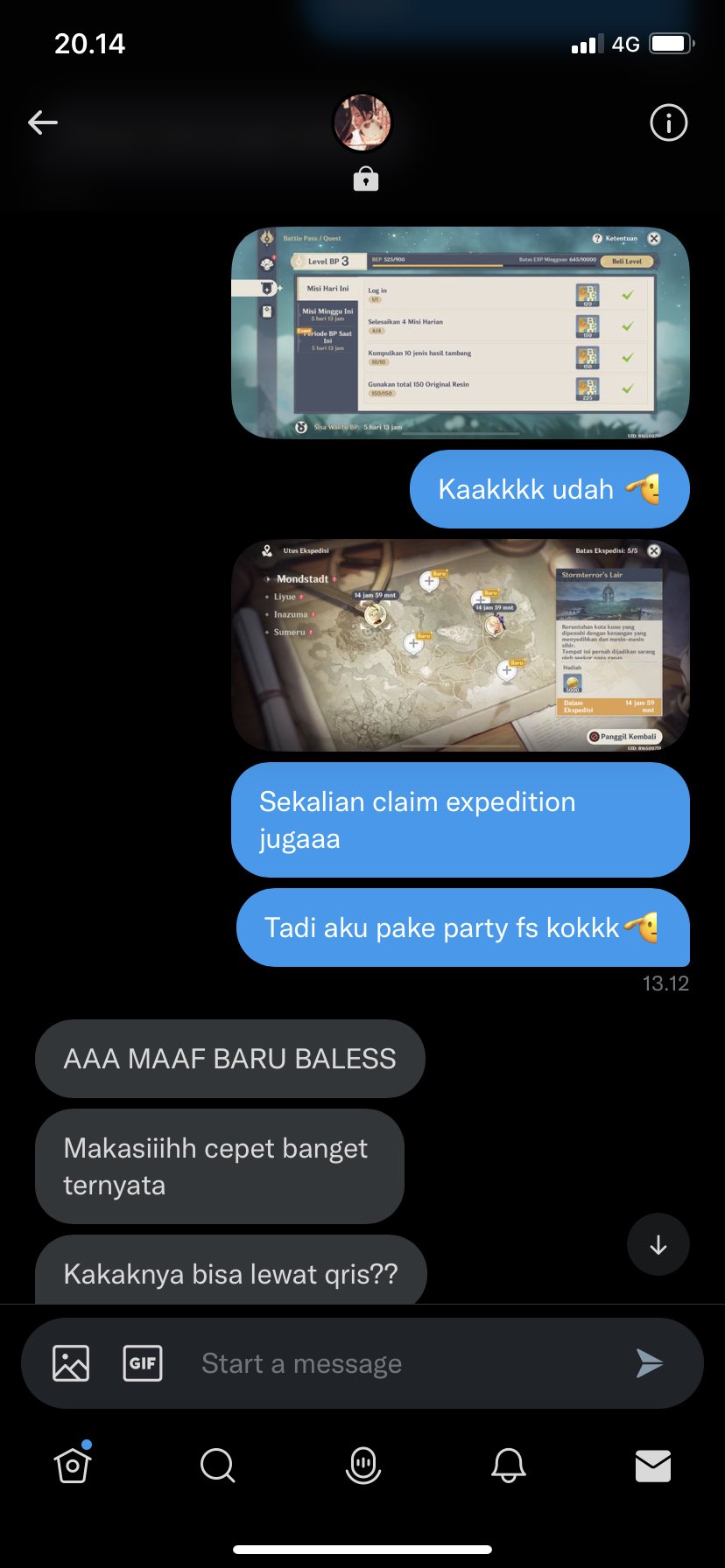 dapn 260+ orders, joki genshin ☝🏻 on Twitter: "216. Daicom + resin https://t.co/yaNLhWCk06 ...