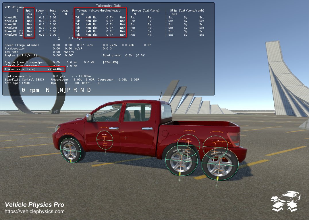 Vehicle Physics On Twitter How To Diagnose A Bug That Happens Only Under Specific 