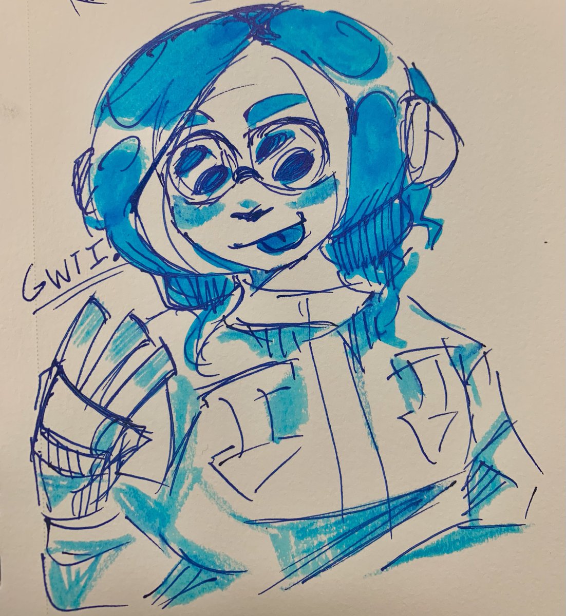 「certified goated with the inker 」| Ash のイラスト