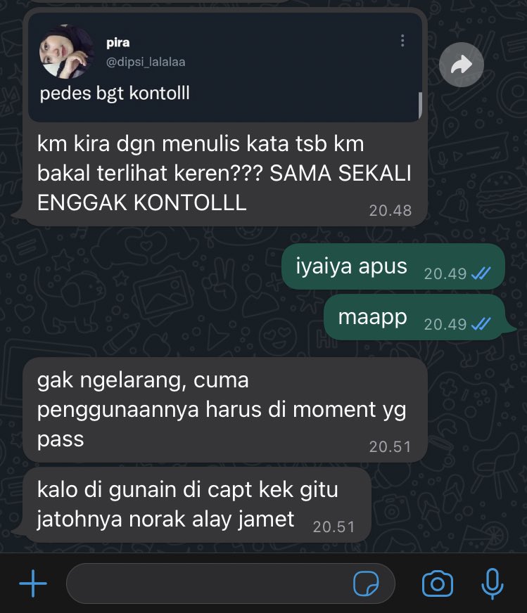 pira on Twitter: "suka” gua ga sih kontol ngatur” aja huh kesel bgt ajg https://t.co/Gn81Q7cPws ...