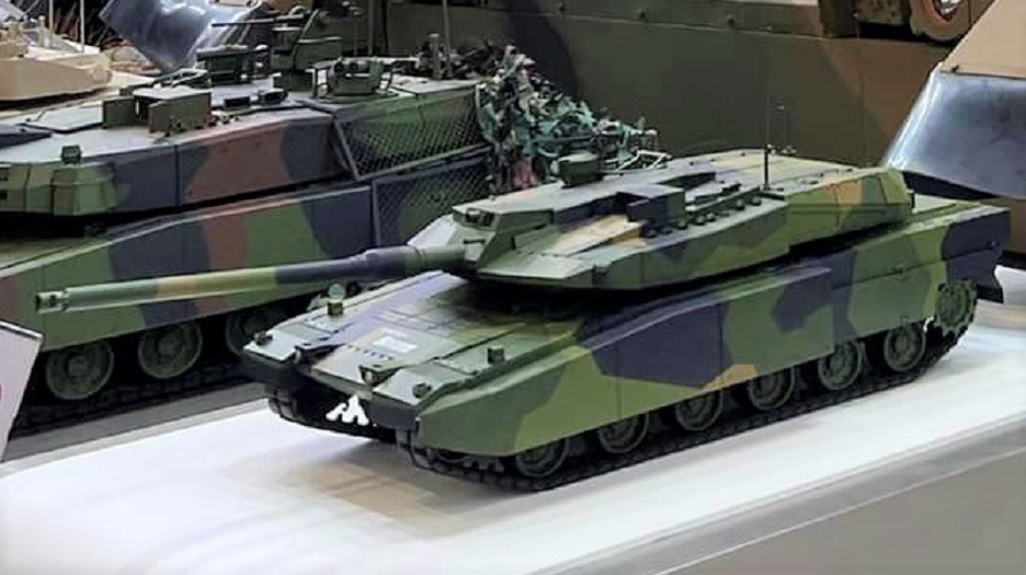 Junsupreme on Twitter: "An interesting model of the K2NO or K2PL tank at the DX2022 exhibition ...