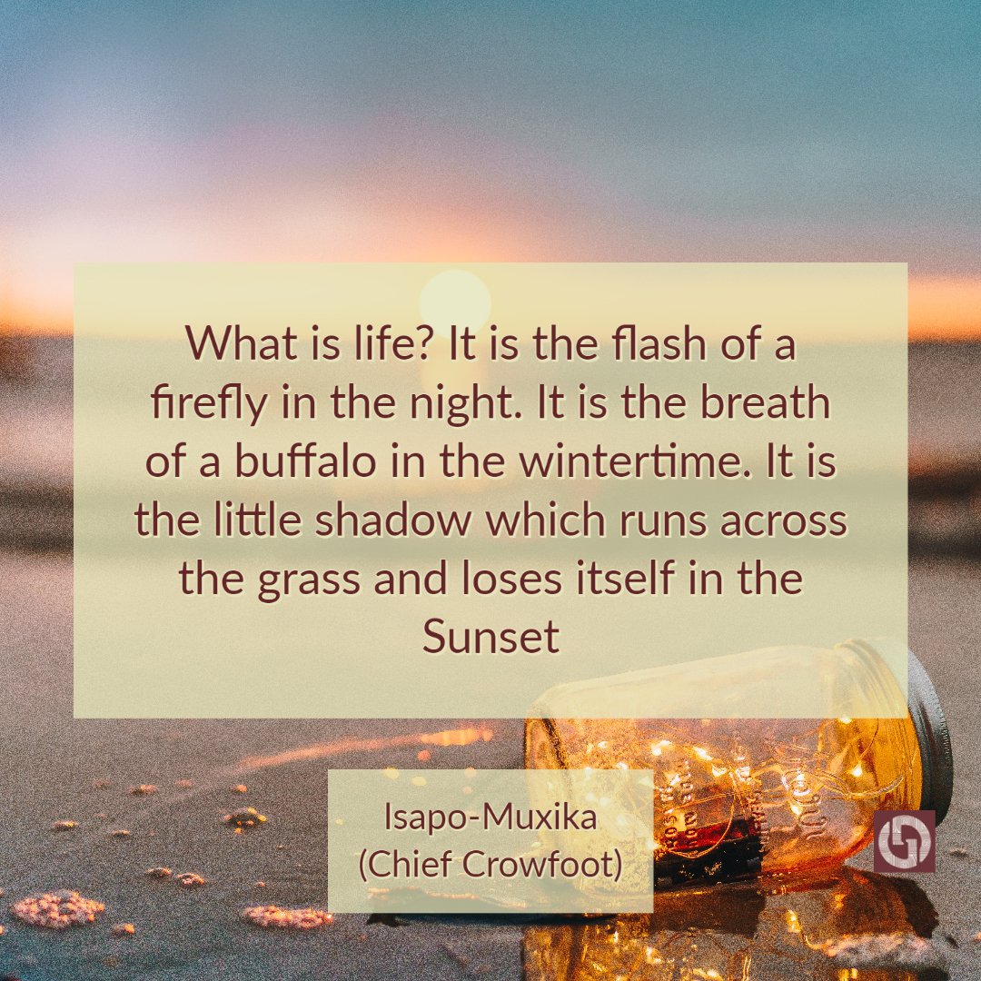 Crowfoot Quotes Speech (1963 12 13), "Wealth And Poverty," National