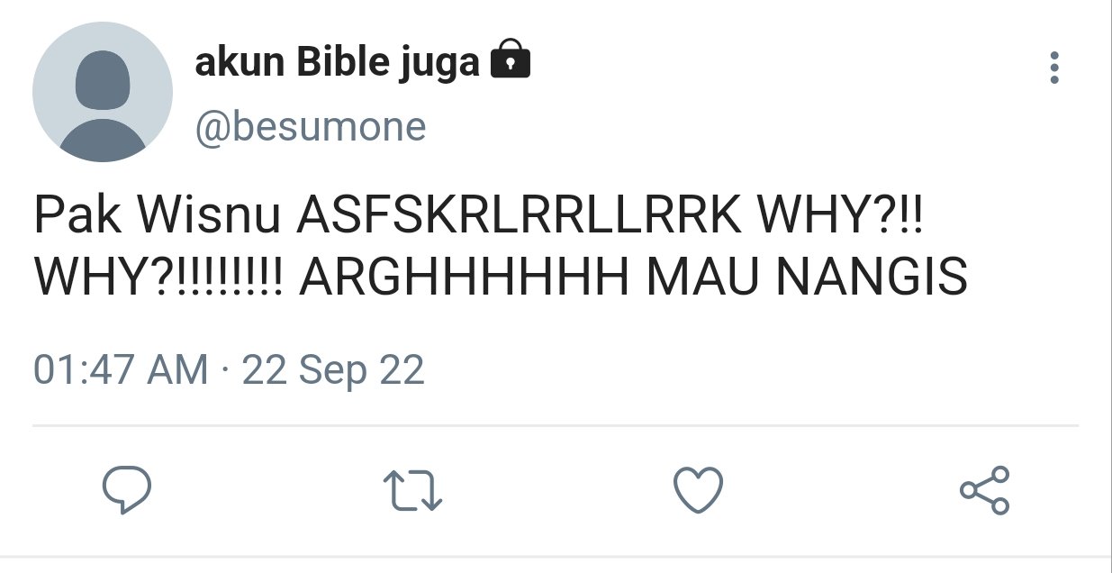 Nov 🪐 on Twitter: "Pak wisnu 😡😡😡 https://t.co/5aTiWKM3Kw" / Twitter