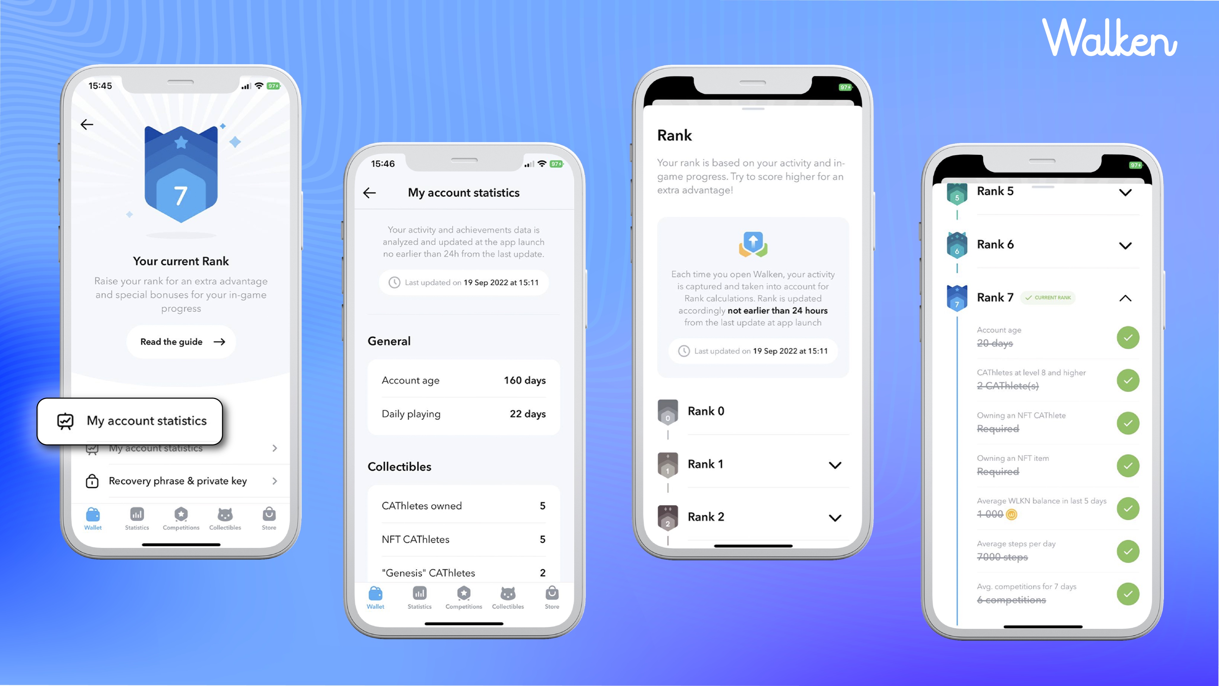 Walken - PUBLIC BETA is Live! on Twitter: "The first of the many advantages of the Rank will be ...