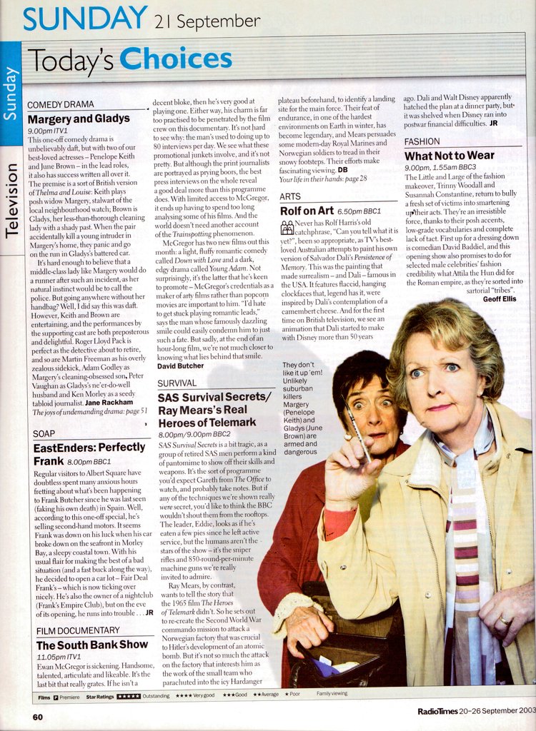 RT @woodg31: TV📺21/9/2003 BBC1 2.30:Keeping Up Appearances 3.0 ...