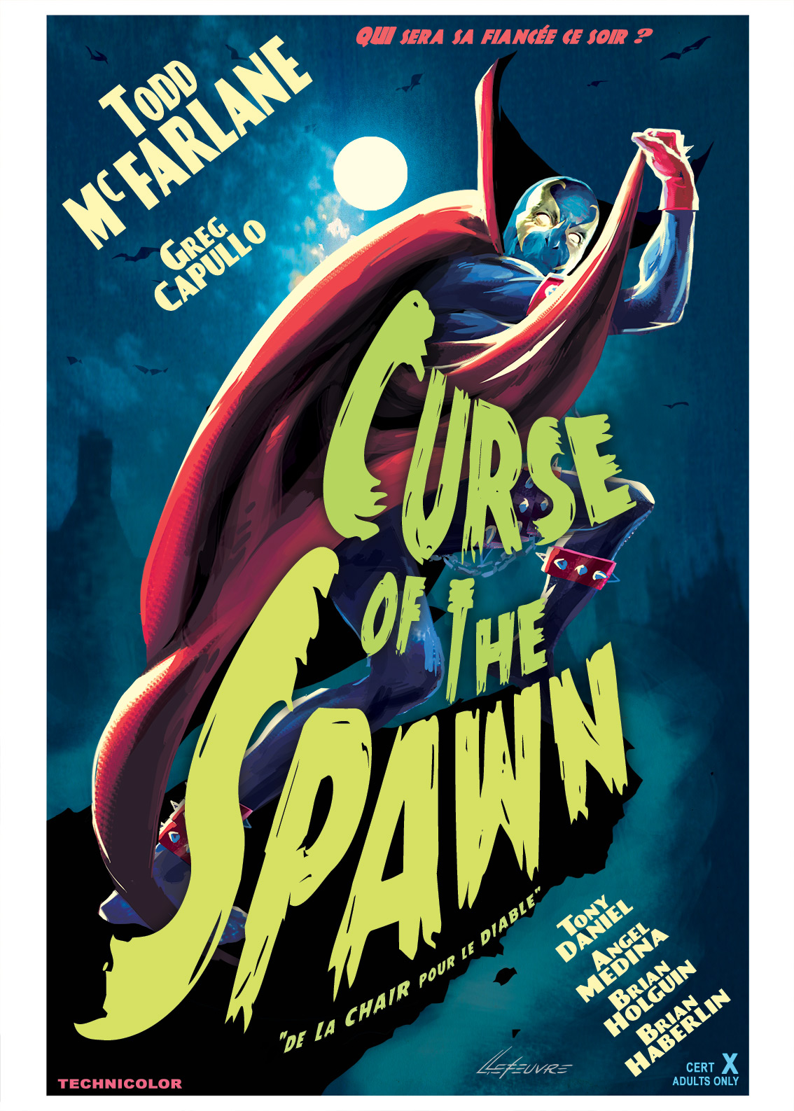 Daily Spawn Archive on Twitter: "Curse of the Spawn piece (2022). Art by Laurent Lefeuvre #Spawn ...