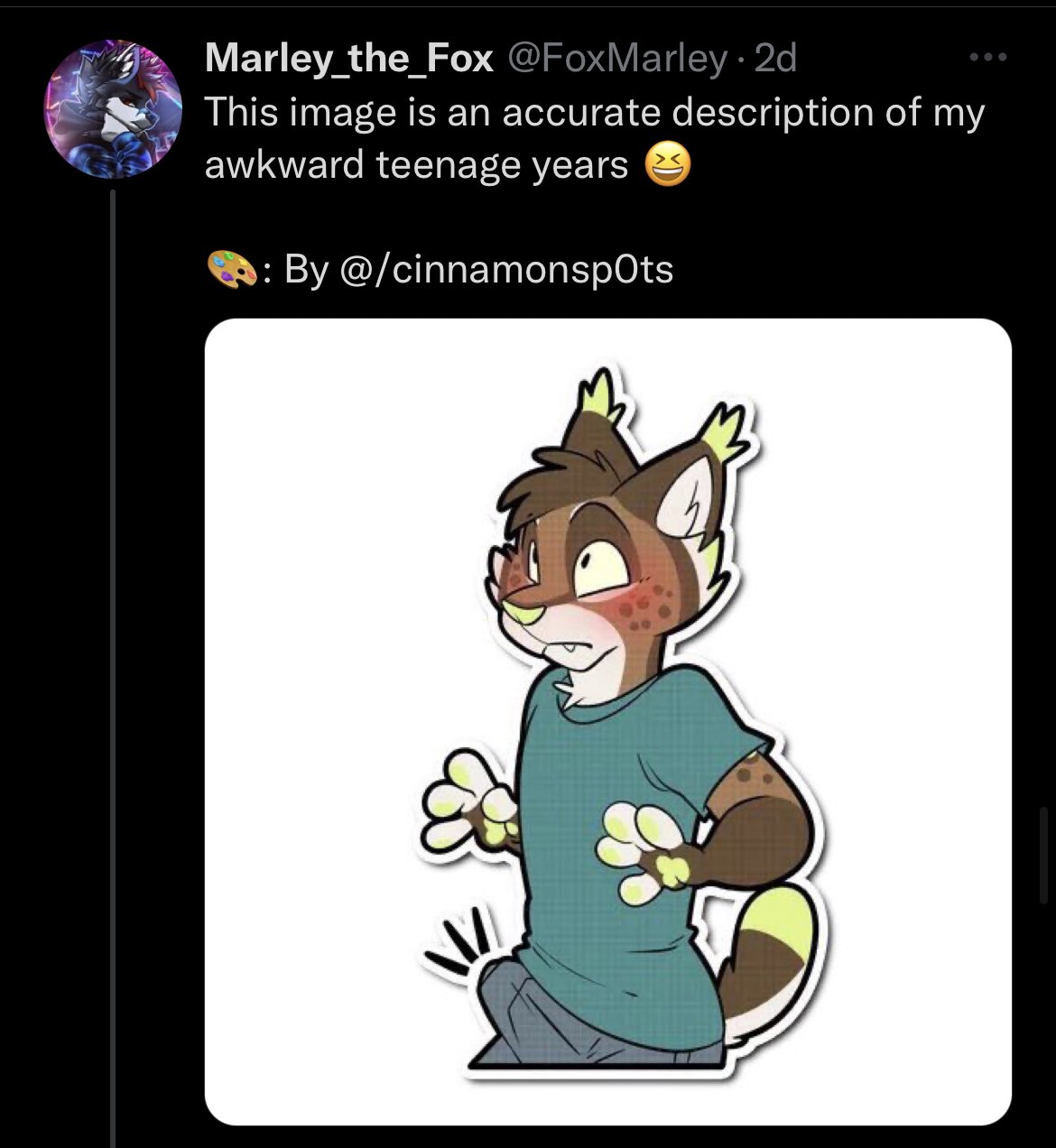 🌙 Smores 🌙 on Twitter: "The more I see this marley person, the more I wanna slap them in the ...