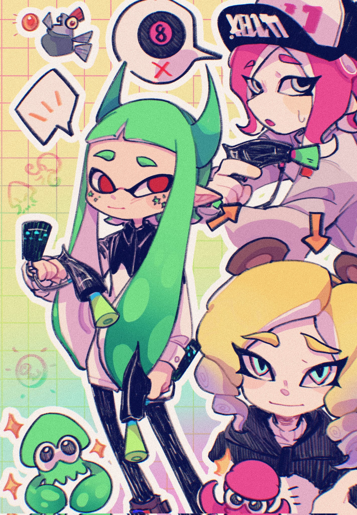 盈子 on Twitter: "splatoon ️开心💖 #Splatoon #Splatoon3 #splatoon2 https://t.co/BxGmdFn0vr" / Twitter