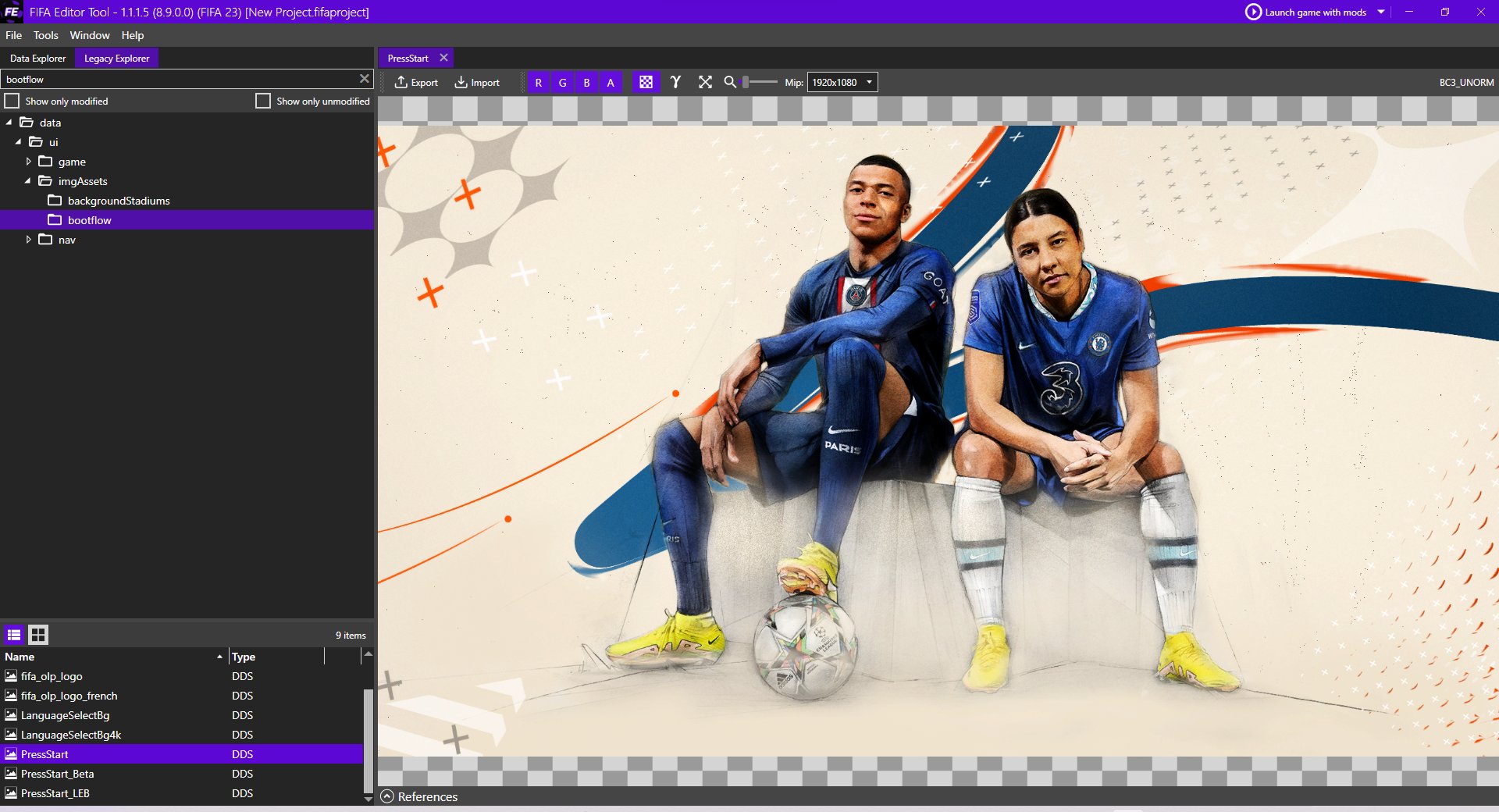 FIFA Editor Tool on Twitter: "We have a working profile for FIFA 23. EBX, legacy and textures ...