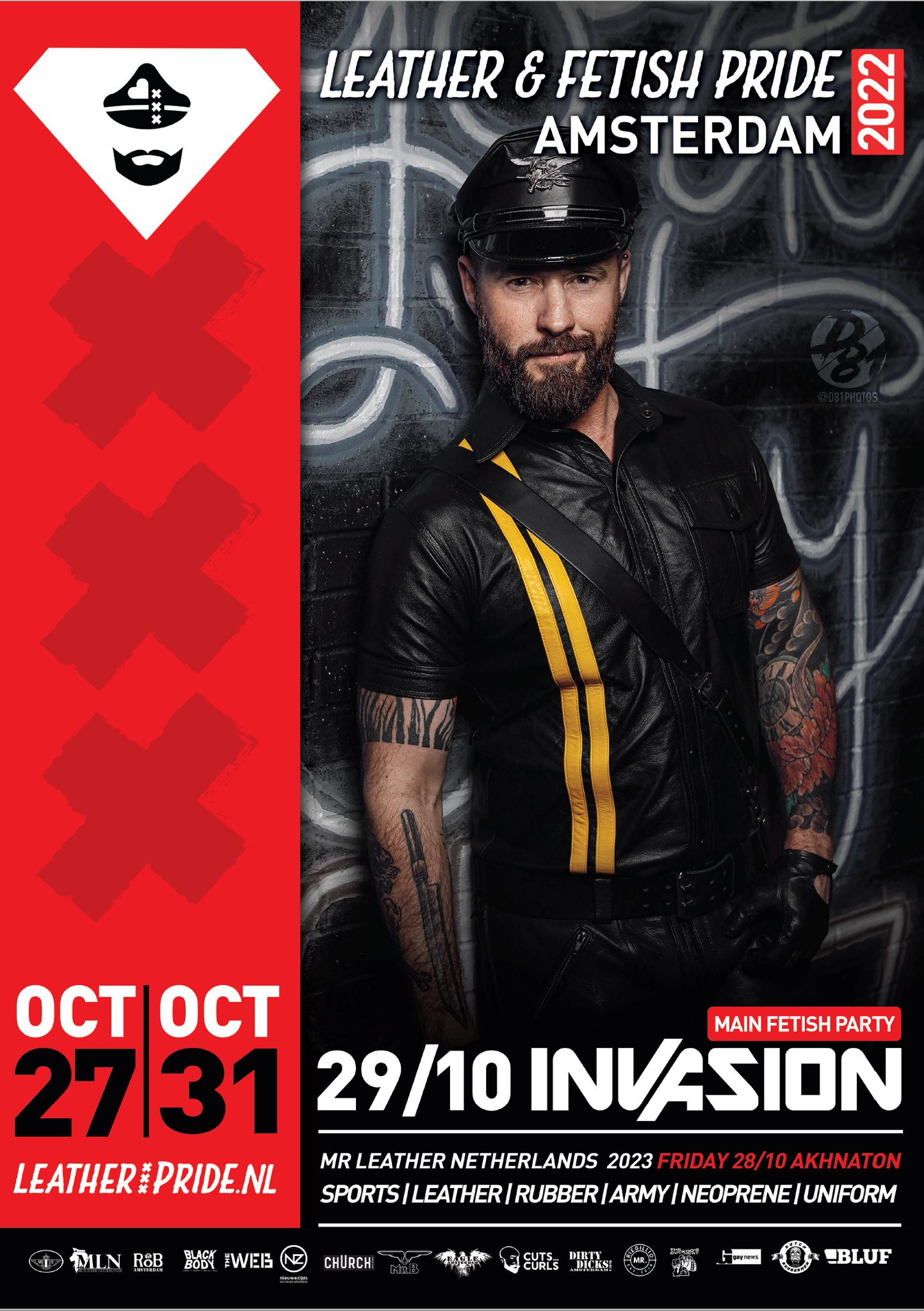 TW Pornstars - Mister B Amsterdam. Twitter. Get your outfits ready for Leather and Fetish Pride ...