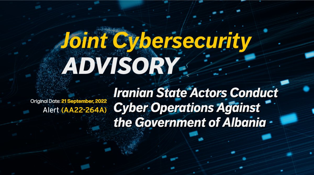 Veronica Paulus on Twitter: "RT @FBI: The #FBI and @CISAgov are ...