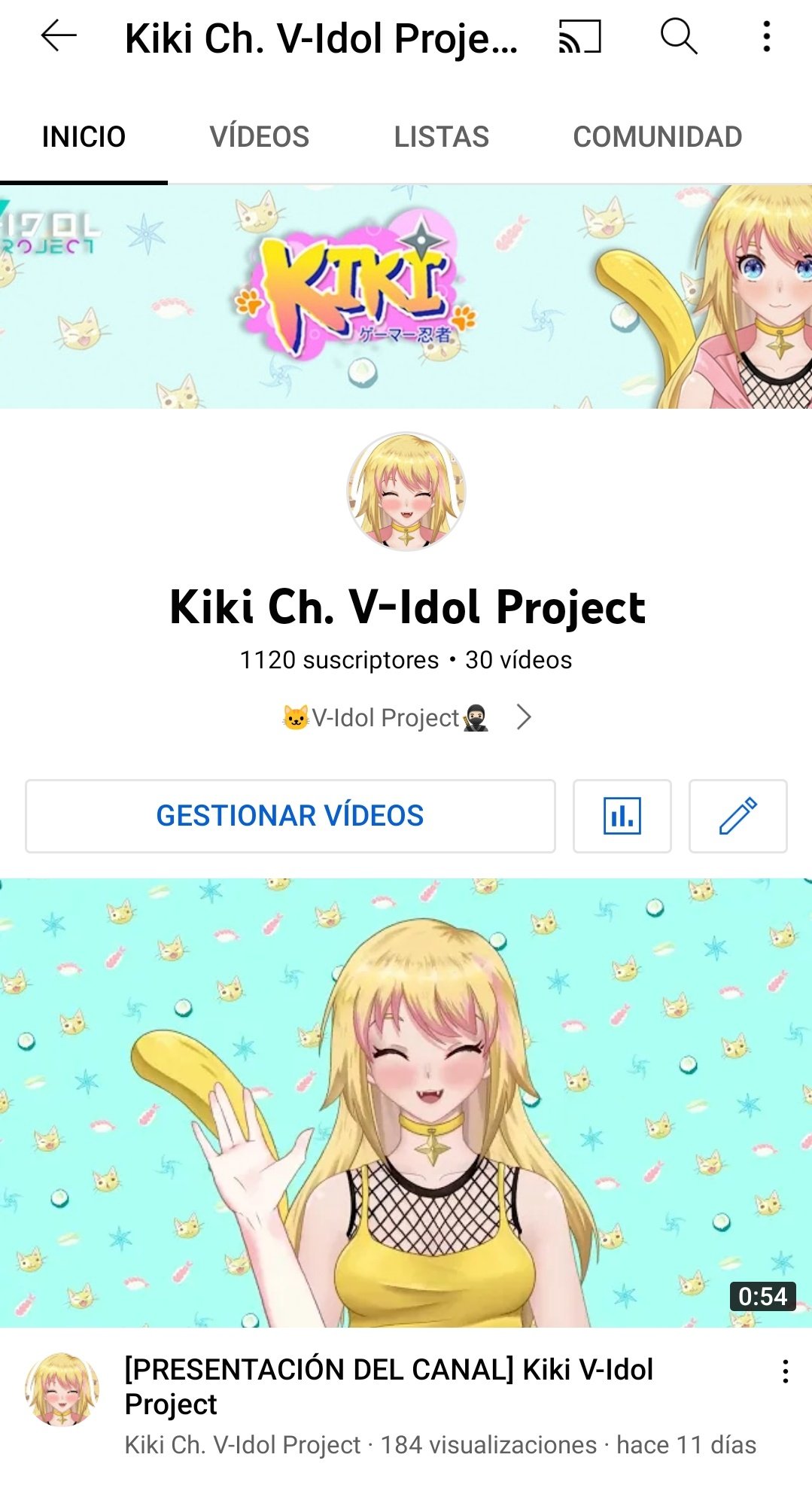 🥷🏻Kiki-chan 🐱 V-Idol Project on Twitter: "Muchísimas gracias por esto, de verdad ️ https://t.co ...