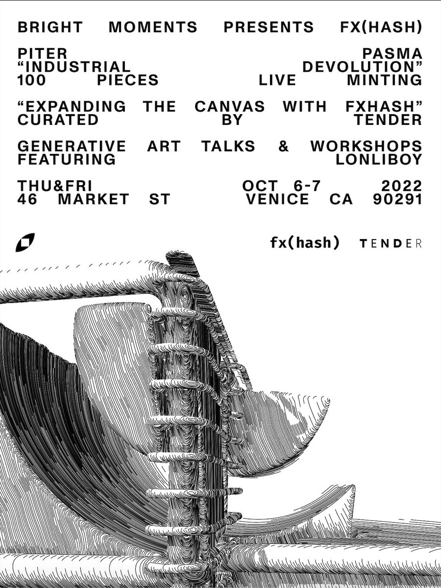 MB on Twitter: "RT @brtmoments: Bright Moments is excited to present @fx_hash_ A two day event ...