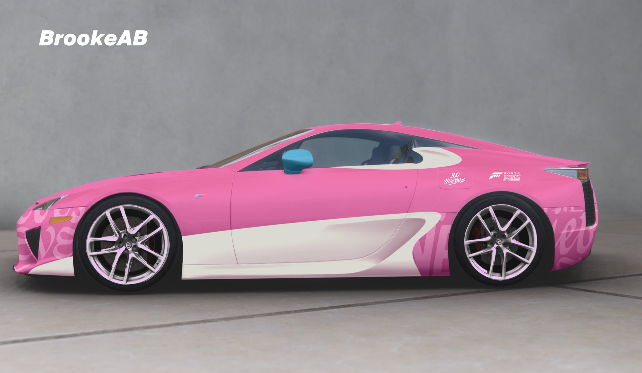 brooke on Twitter: "HOW CUTE IS MY PINK DESIGN?! Vote for my design because if I win, our @Lexus ...