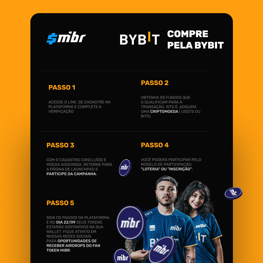 MIBR Yulla on Twitter: "Koe rapaziada, HOJE é o último dia para você garantir o seu fan token do ...