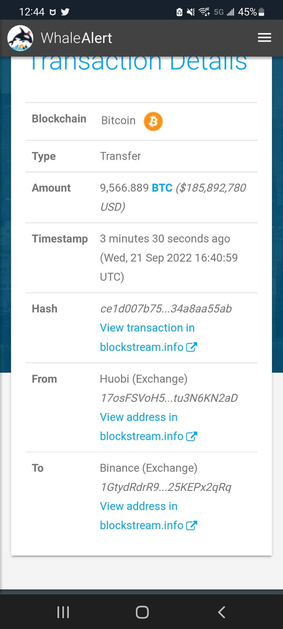 SirZac on Twitter: "@CryptoAUM @LarpyCoperstein It shows wallet binance exchange see https://t ...