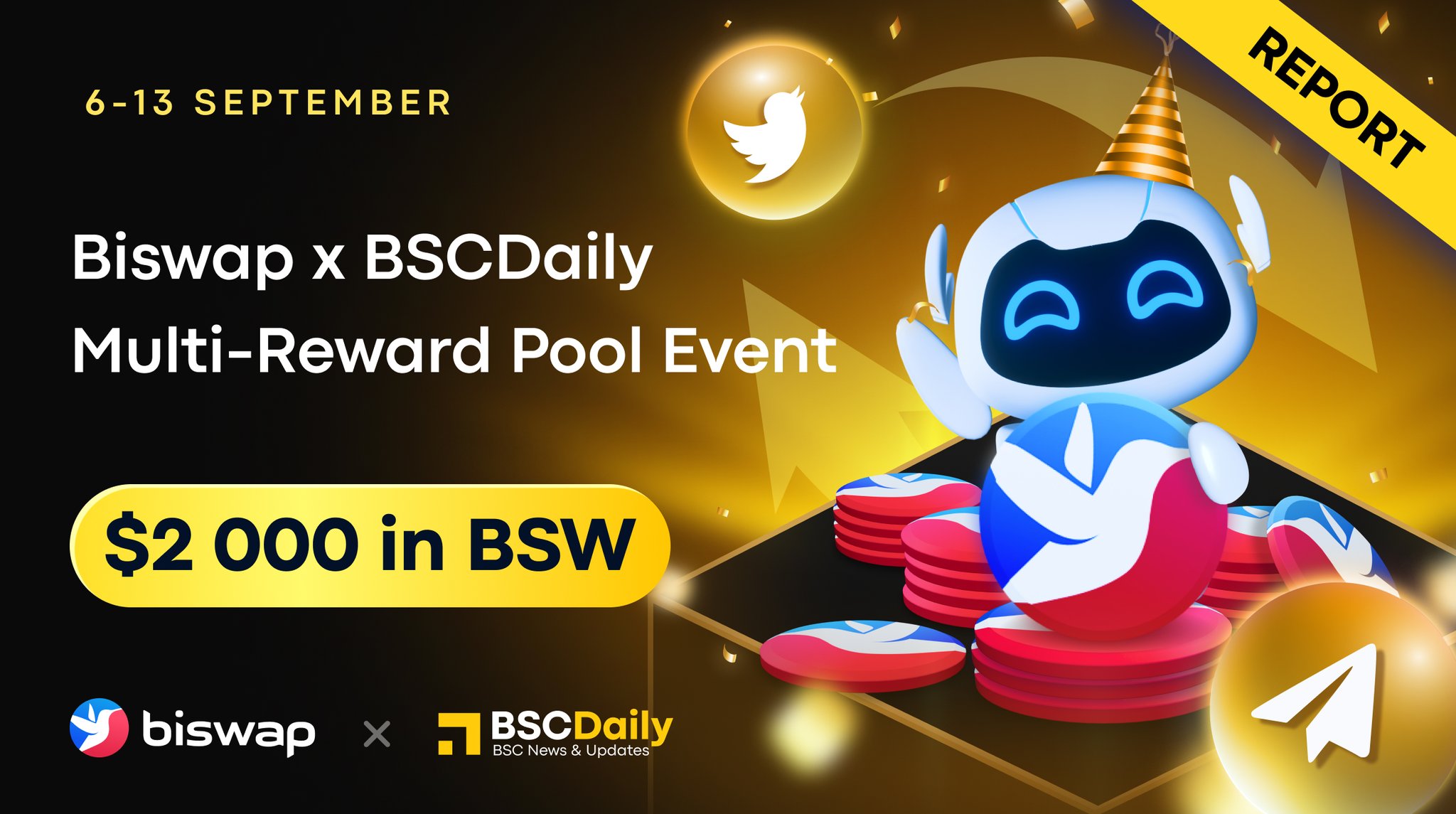 BSCDaily on Twitter: "👑 Biswap Multi-Reward Pool Final Result 👑 What a splendid occasion by @bsc ...