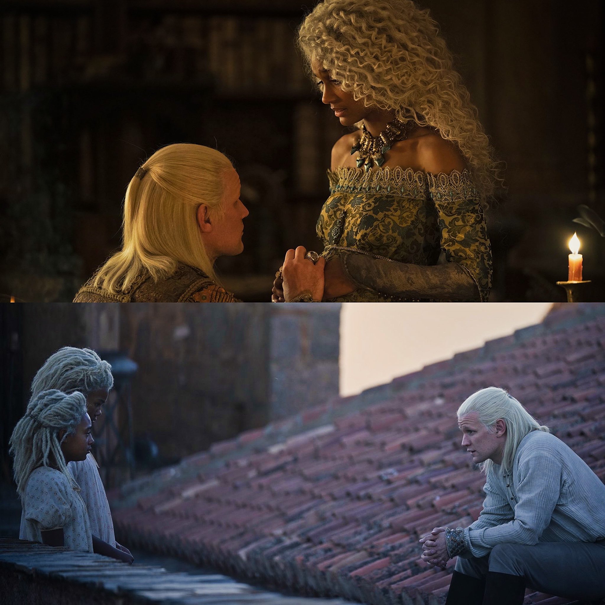 House of the Dragon Brasil on Twitter: "Daemon Targaryen com Laena Velaryon e suas filhas ...