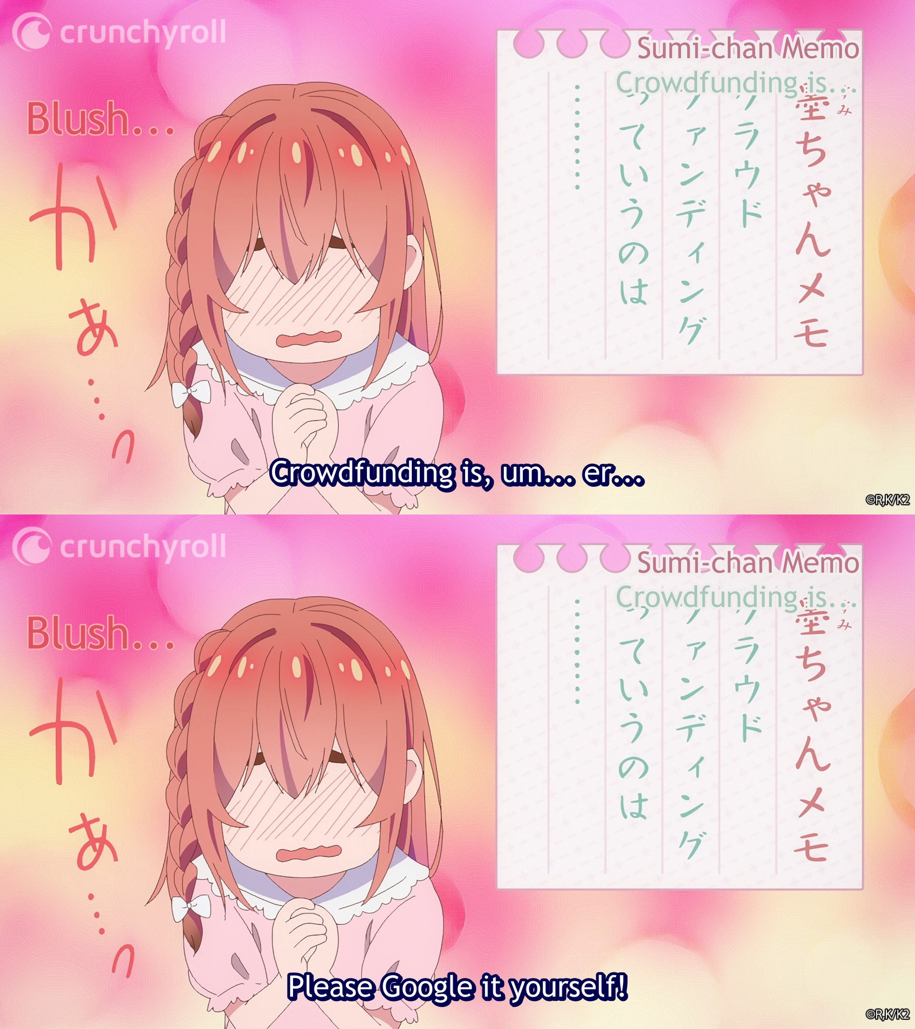 Rent-A-Girlfriend on Twitter: "Very helpful, Sumi-chan 💖 https://t.co/xk16gmxqh9" / Twitter