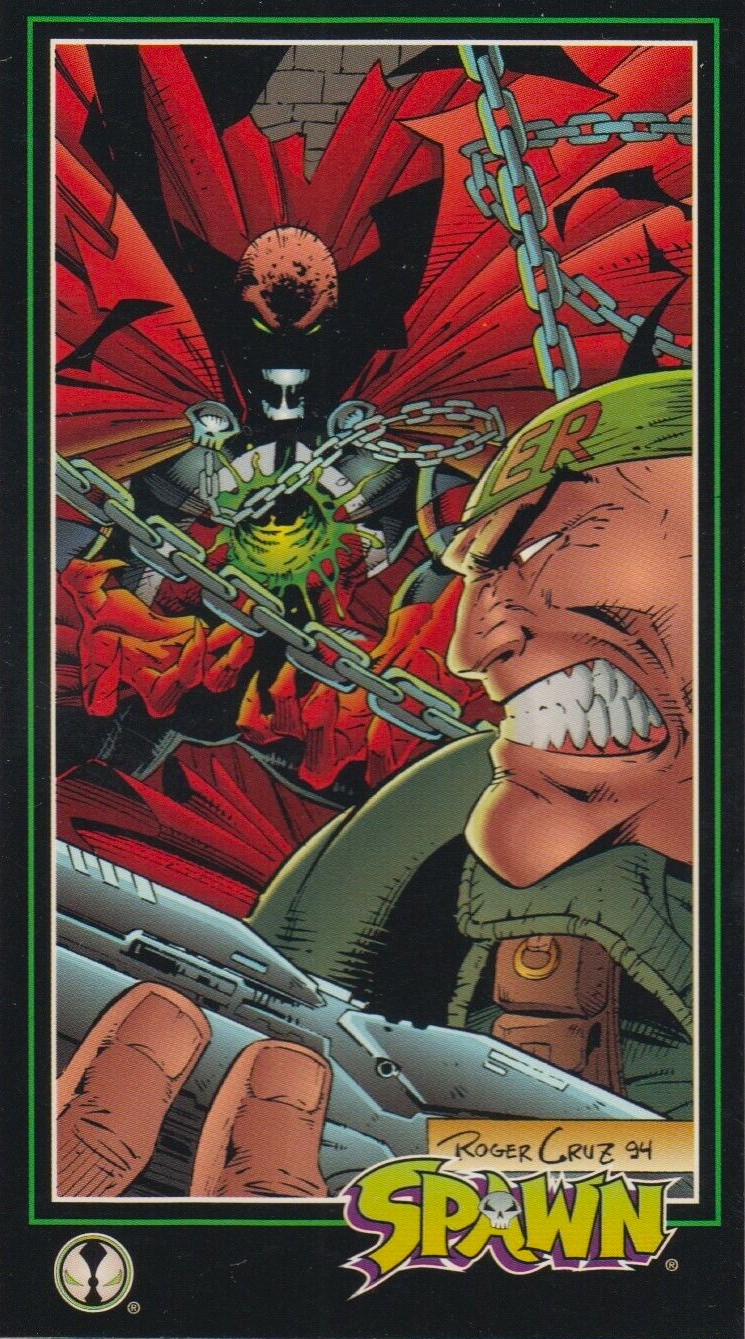 Daily Spawn Archive on Twitter: "Spawn Widevision Trading Card #61: "Boomer" (1995). Art by ...