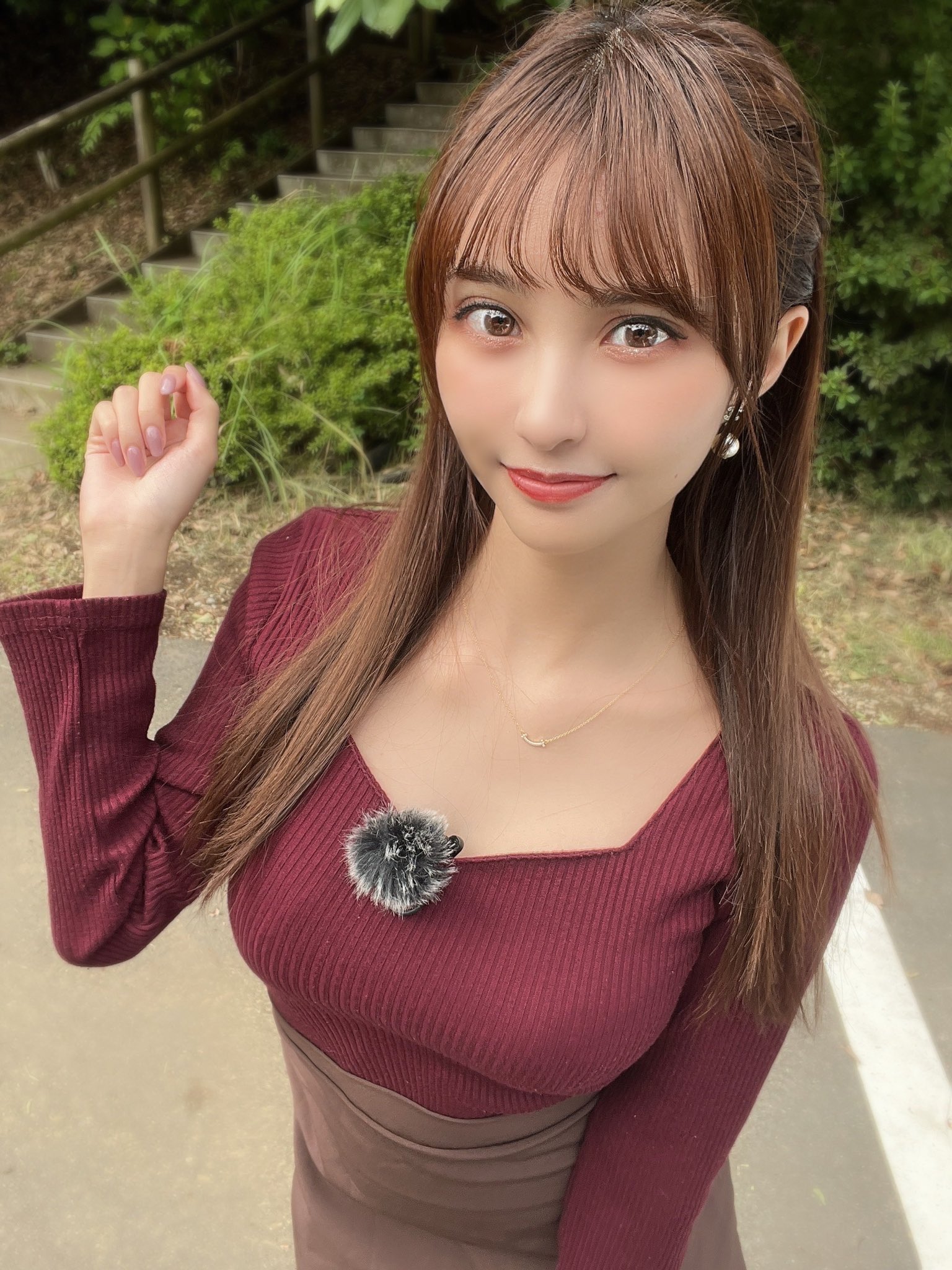 花咲れあ on Twitter: "長袖ニットで気持ちいい天気☀️💕 https://t.co/FH42aG0o9U" / Twitter