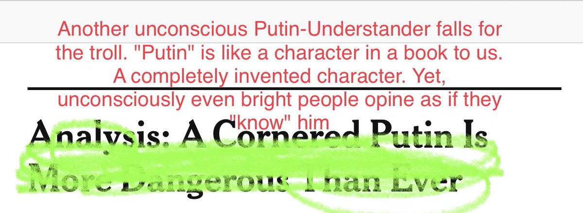 Decodïngtrolls On Twitter Rt Decodingtrolls Putin Is A Character