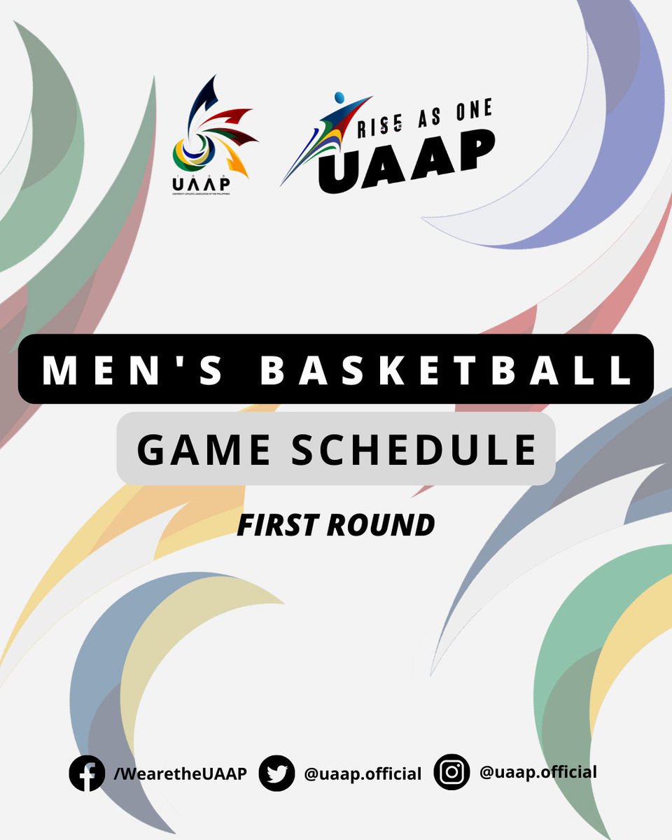 National University Forum on Twitter: "RT @uaap_official: Check the full first round schedule of ...