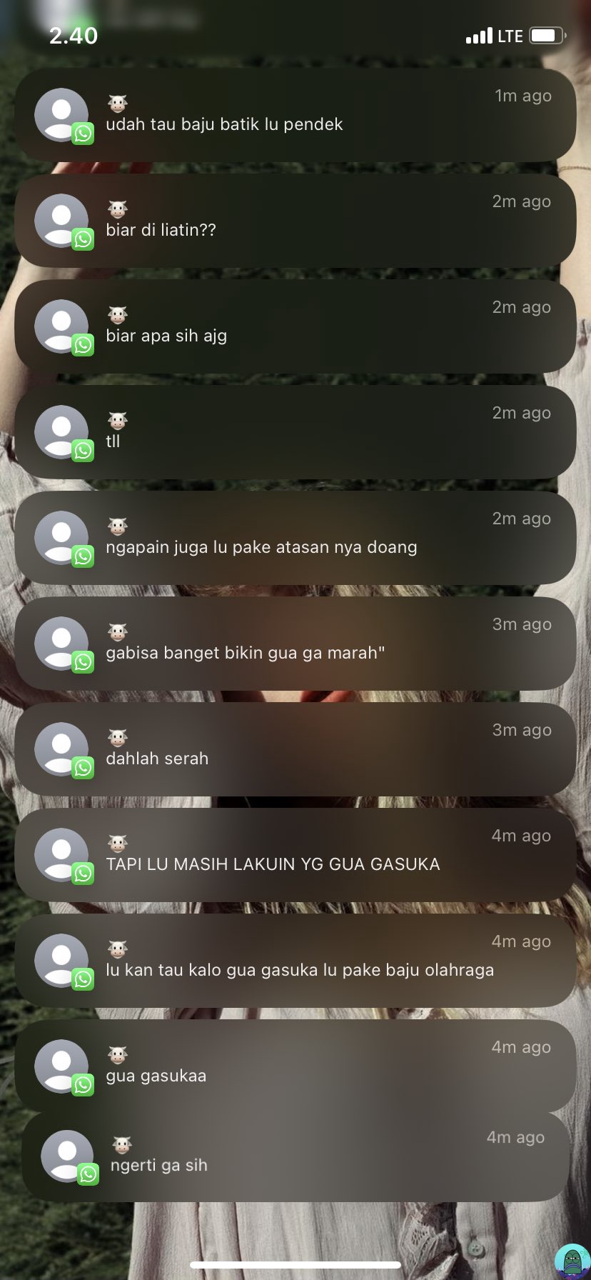 TanyarlㅡDilarang Rep LINK AFF‼ on Twitter: "💚 pengen nangis, padahal baju seragam.. https://t.co ...