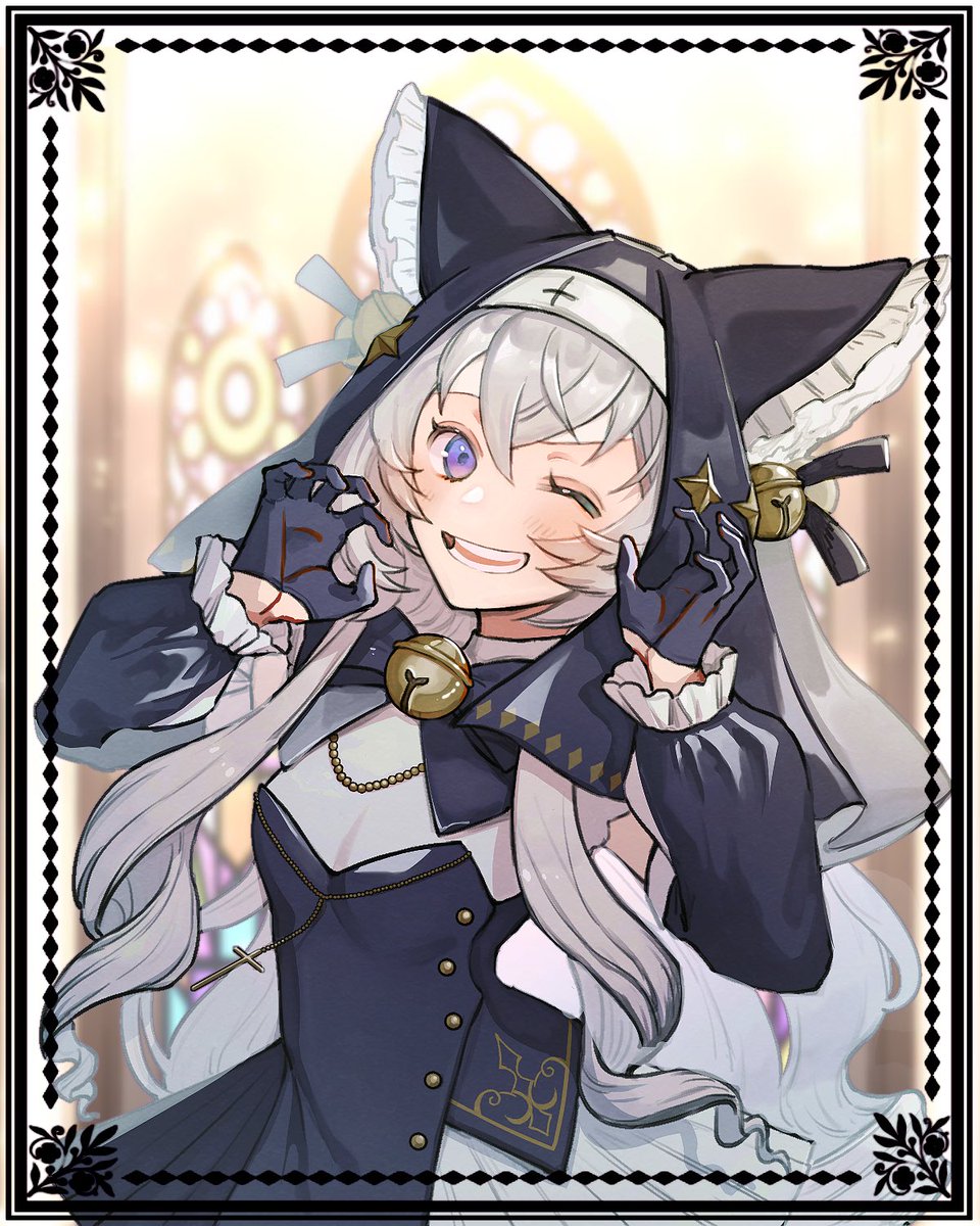 鍵宮シエル@固定RTお願いします‼️ on Twitter: "シスター系VTuberの 鍵宮シエルです🔔🐈‍⬛ ••┈┈┈┈┈┈┈┈┈┈┈┈┈┈┈┈•• YouTube https ...