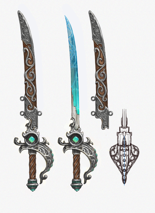 Two Bladed Sword Pathfinder Wrath Of The Righteous