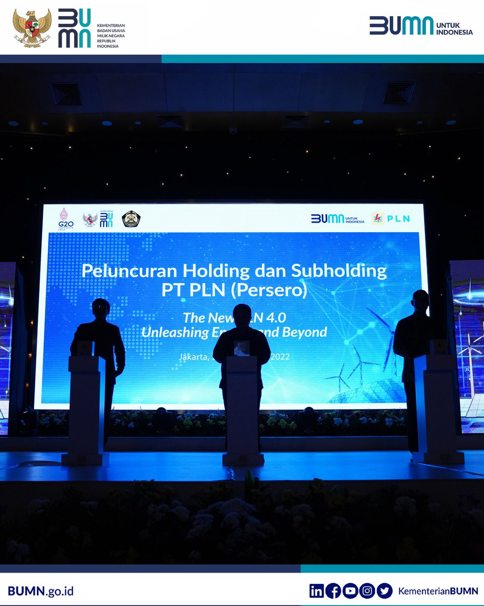 Kementerian BUMN on Twitter: "#SobatBUMN, Menteri Badan Usaha Milik Negara (BUMN) Erick Thohir ...