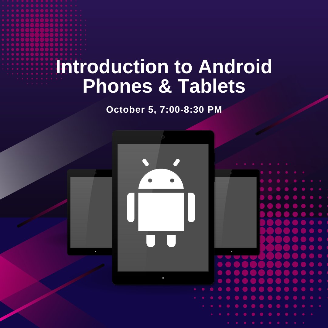 Pickering Public Library on Twitter: "📣Own a Samsung or other non-Apple device? This workshop ...