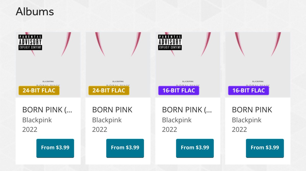 BLΛCKPIИK GLOBAL on Twitter: "RT @UsBlinksUnion: Purchase #BORNPINK on 7Digital! BORN PINK 🅴: ↦ ...