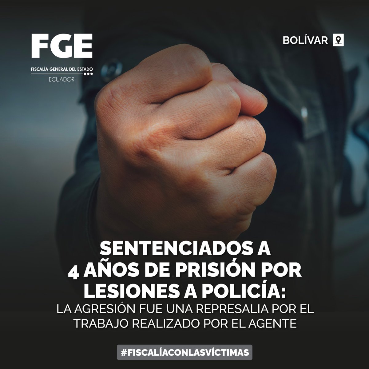 Fiscalía Ecuador On Twitter AtenciÓn Bolívar Policía Fue