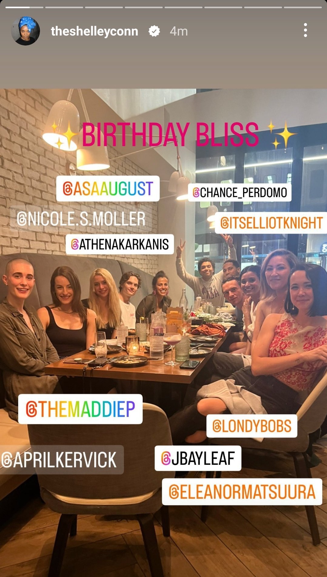 Rana ... on Twitter: "Jonny celebrating Shelley Conns birthday https://t.co/cJODBNduIR" / Twitter