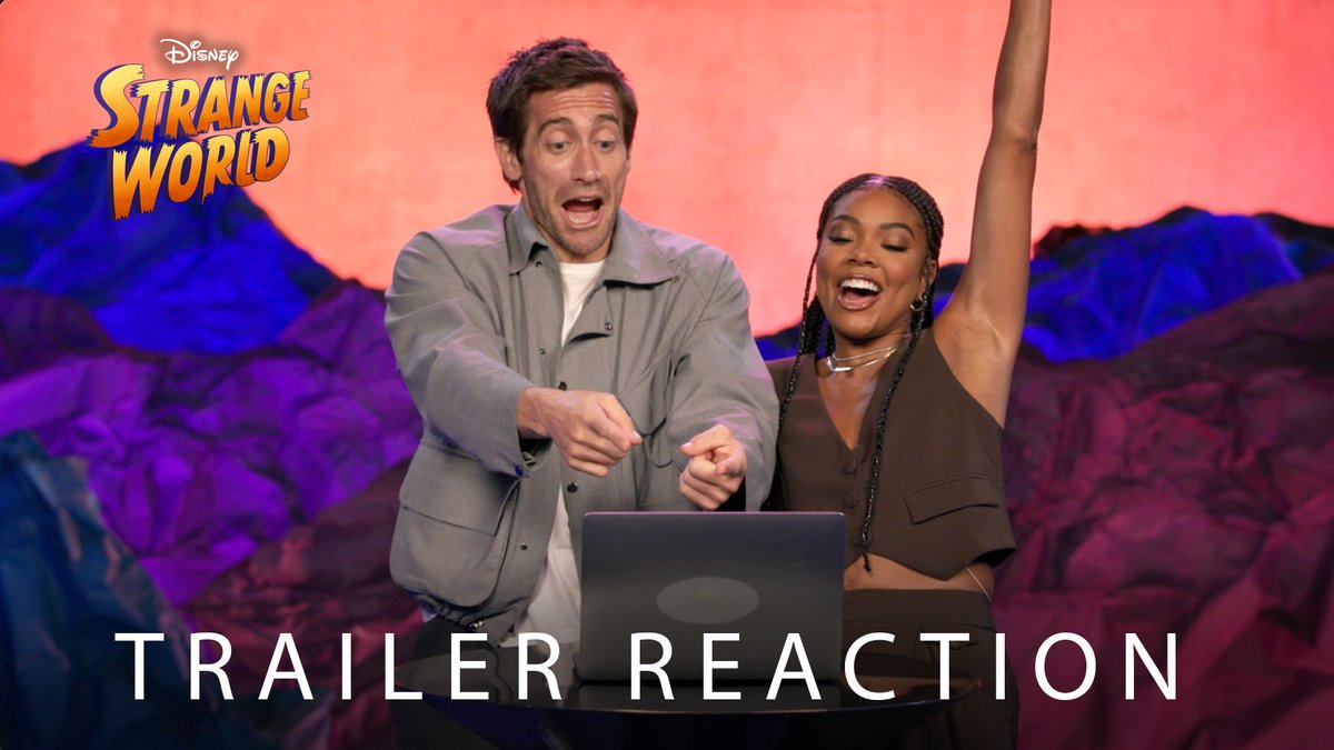 Disney's Strange World on Twitter: "Watch Jake Gyllenhaal, Gabrielle Union, Dennis Quaid ...