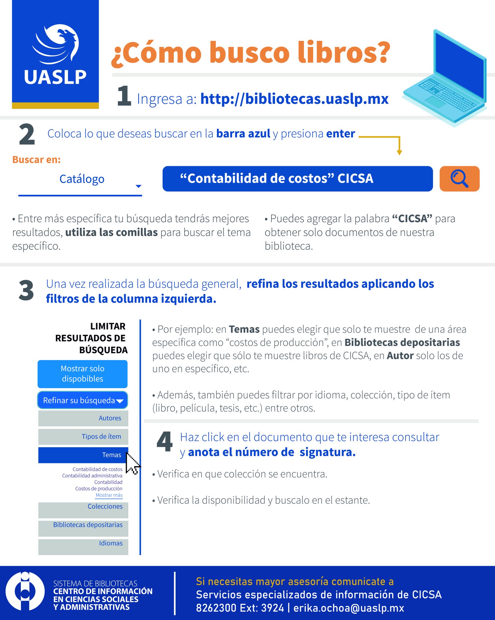 CICSA on Twitter: "¿Cómo busco los documentos de la biblioteca? 4 sencillos pasos para utilizar ...