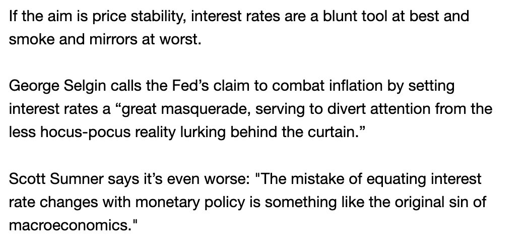 In this 🧵 we cover: 1. The secret inflation target 2. How the fed sets ...