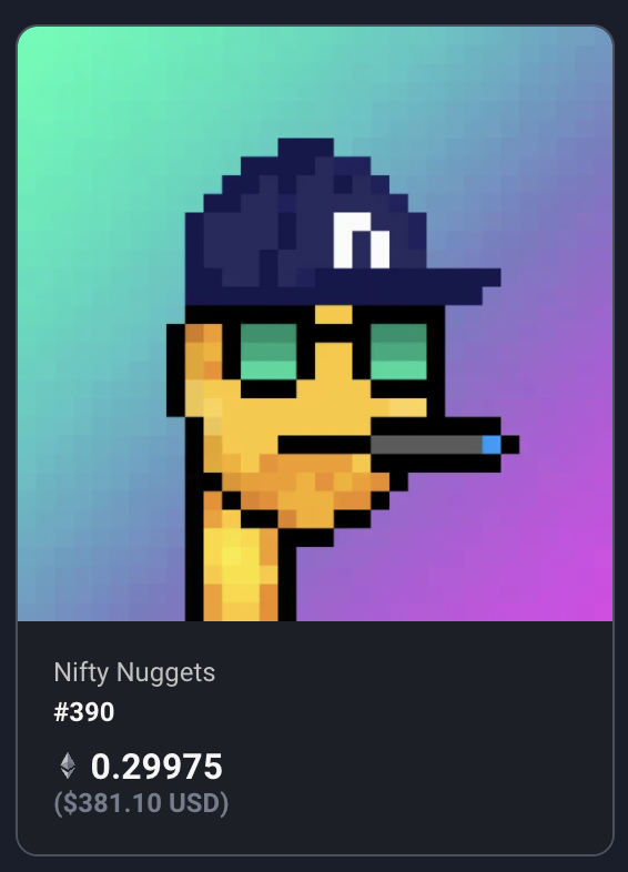 Nifty Nuggets on Twitter: "@SevkiNFT https://t.co/9vwdRhG3Yn https://t.co/ZJzgwmsox4" / Twitter