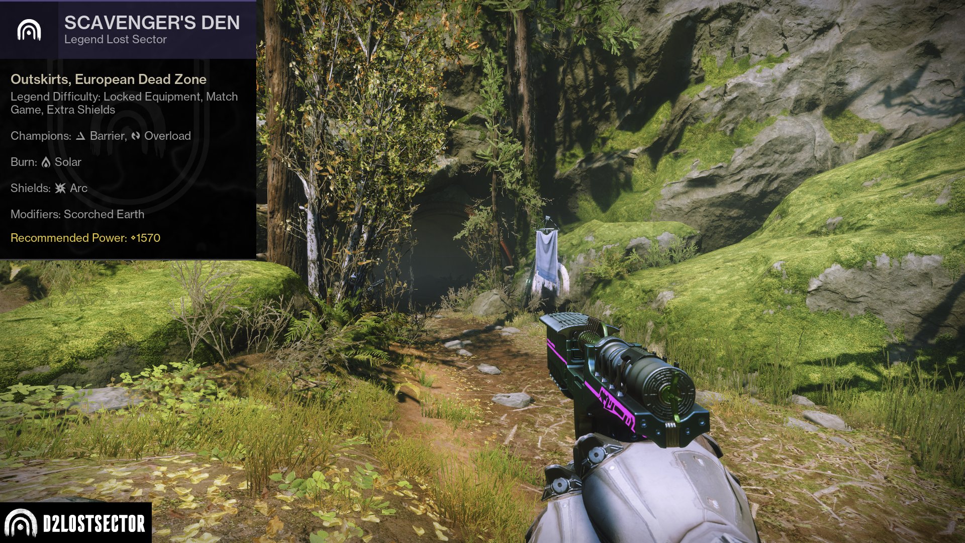 D2 Lost Sector Report on Twitter: "Thursday 22nd September 2022 📍 Scavenger's Den 🌐 EDZ 💎 Exotic ...