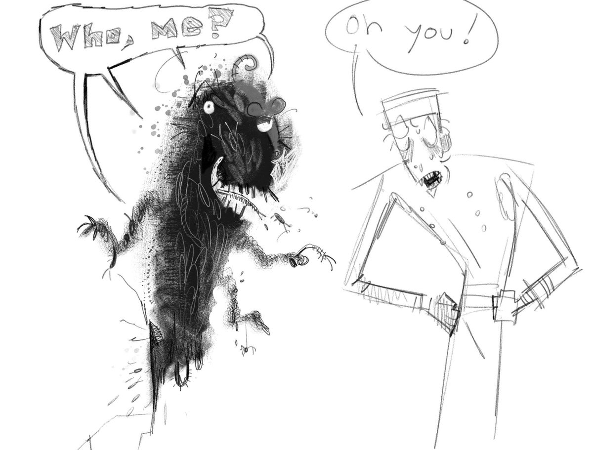 「haven't drawn my silly little oc the vermin in a minute so C」🧠🇵🇸 IZZYの漫画